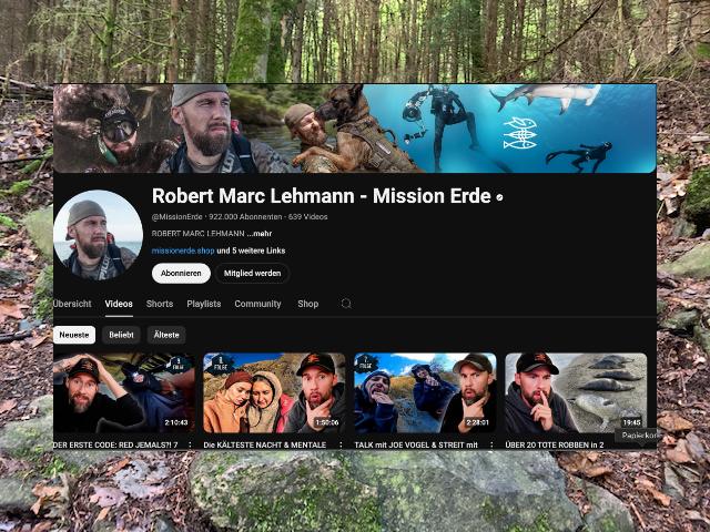 Robert Marc Lehmann: YouTuber für Abenteurer und Naturschützer